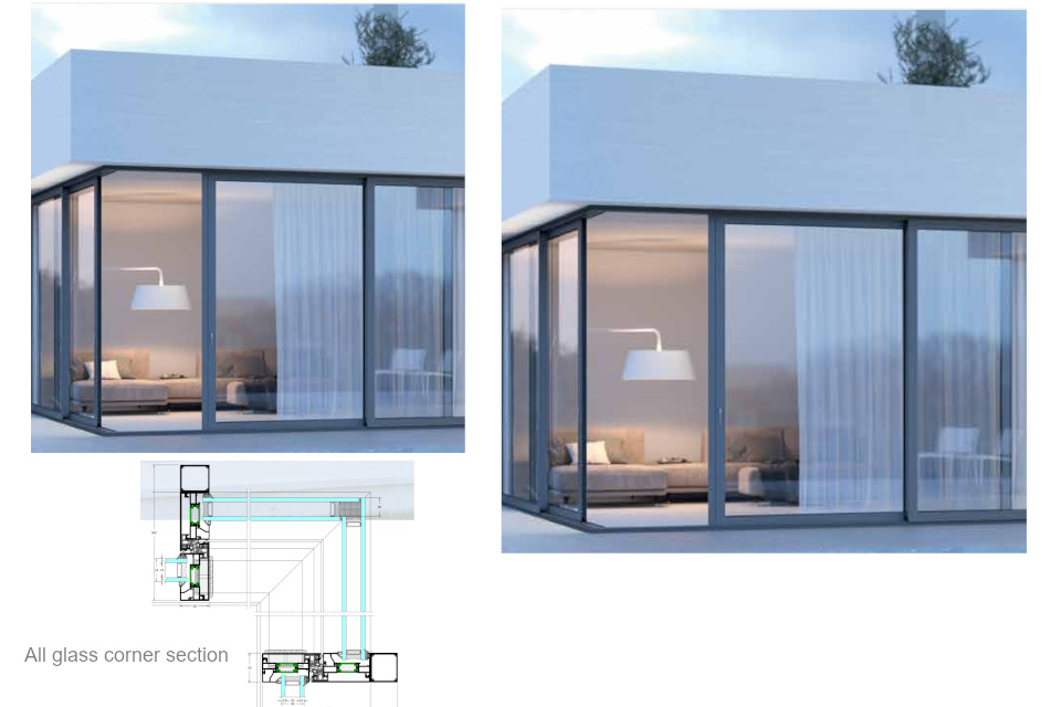 livingbetter| european aluminum and PVC, sliding high performance windows